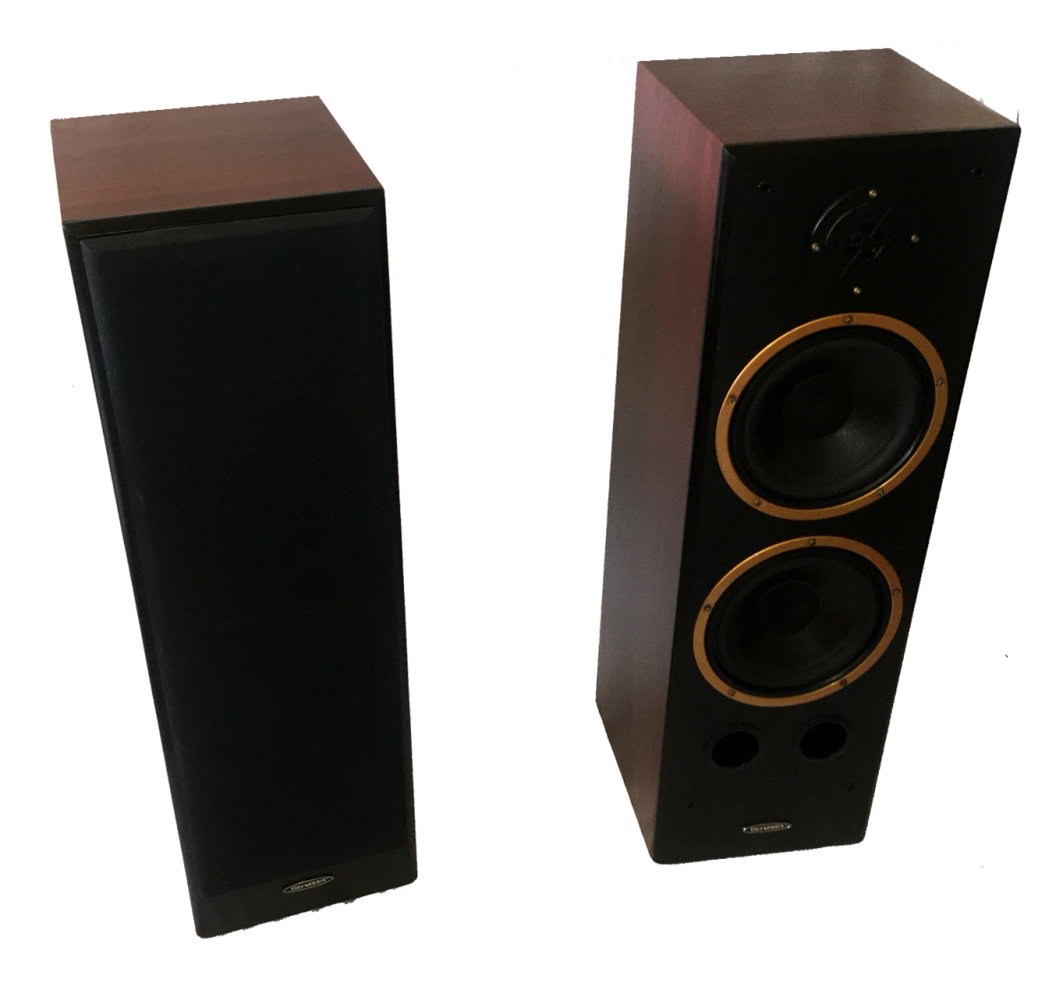 Pair Jarrah Finish Genexxa T-300 T300 (Radio Shack / Tandy) Aust ...
