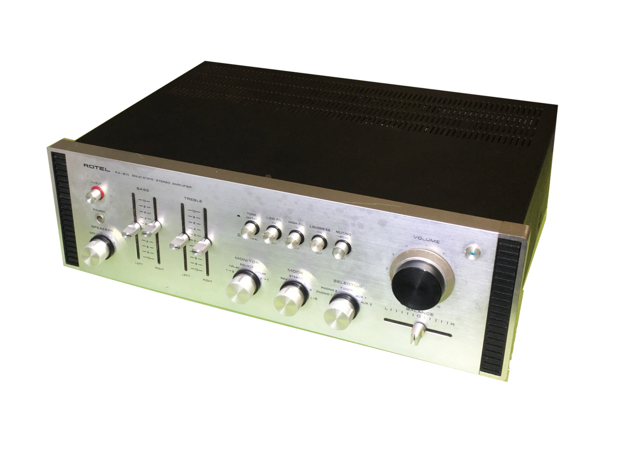 Sought after Rotel 1972 RA-810 RA810 Integrated Amplifier 2 x 40W > 8Ω ...