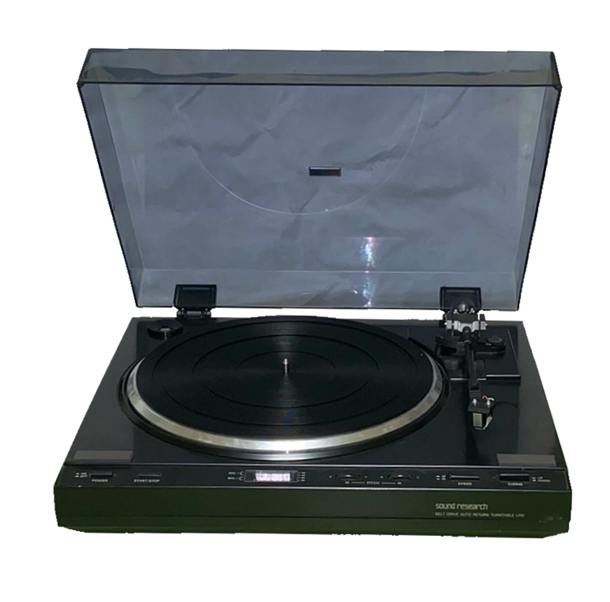 Sound Research LP IV Belt Drive Turntable, Pitch Control, Audio ...