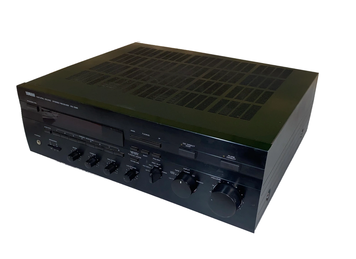 Yamaha Stereo Hi-Fi AM/FM Receiver amplifier, RX596 RX-596 powerful 2 x ...