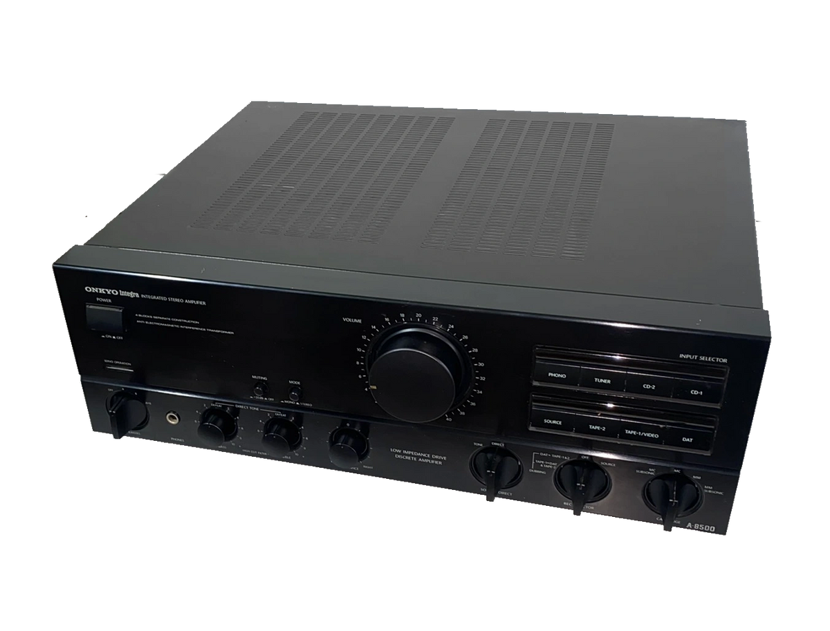 Hulking Onkyo Integra Audiophile Series Amplifier A-8500 2 x 80W > 8Ω ...