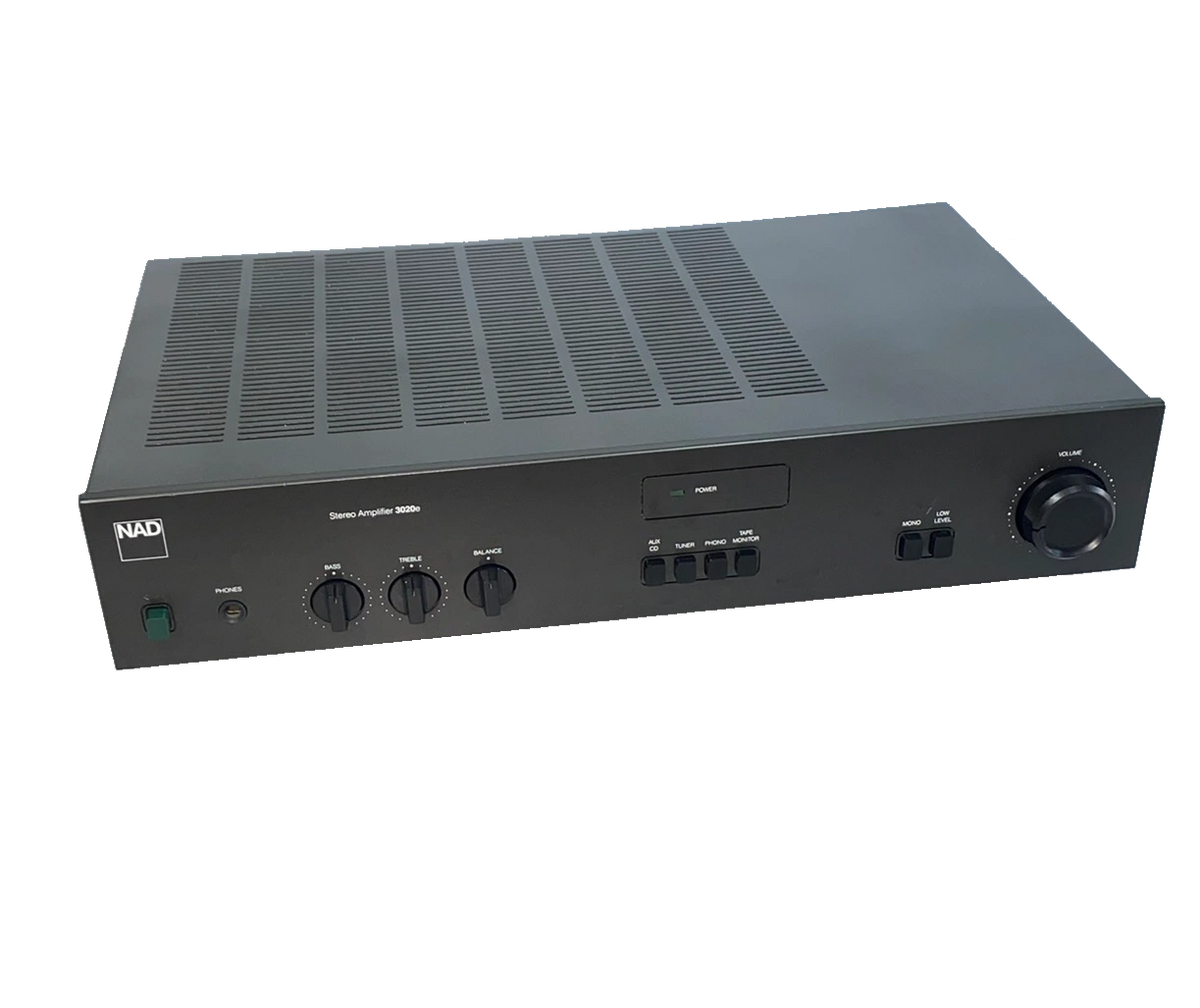Updated NAD 3020 – the 3020e 2x25W Integrated Amplifier 1988