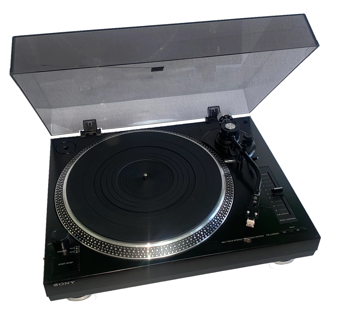 Sony Fully manual Belt Drive Turntable PS-LX350H with pitch control, S ...