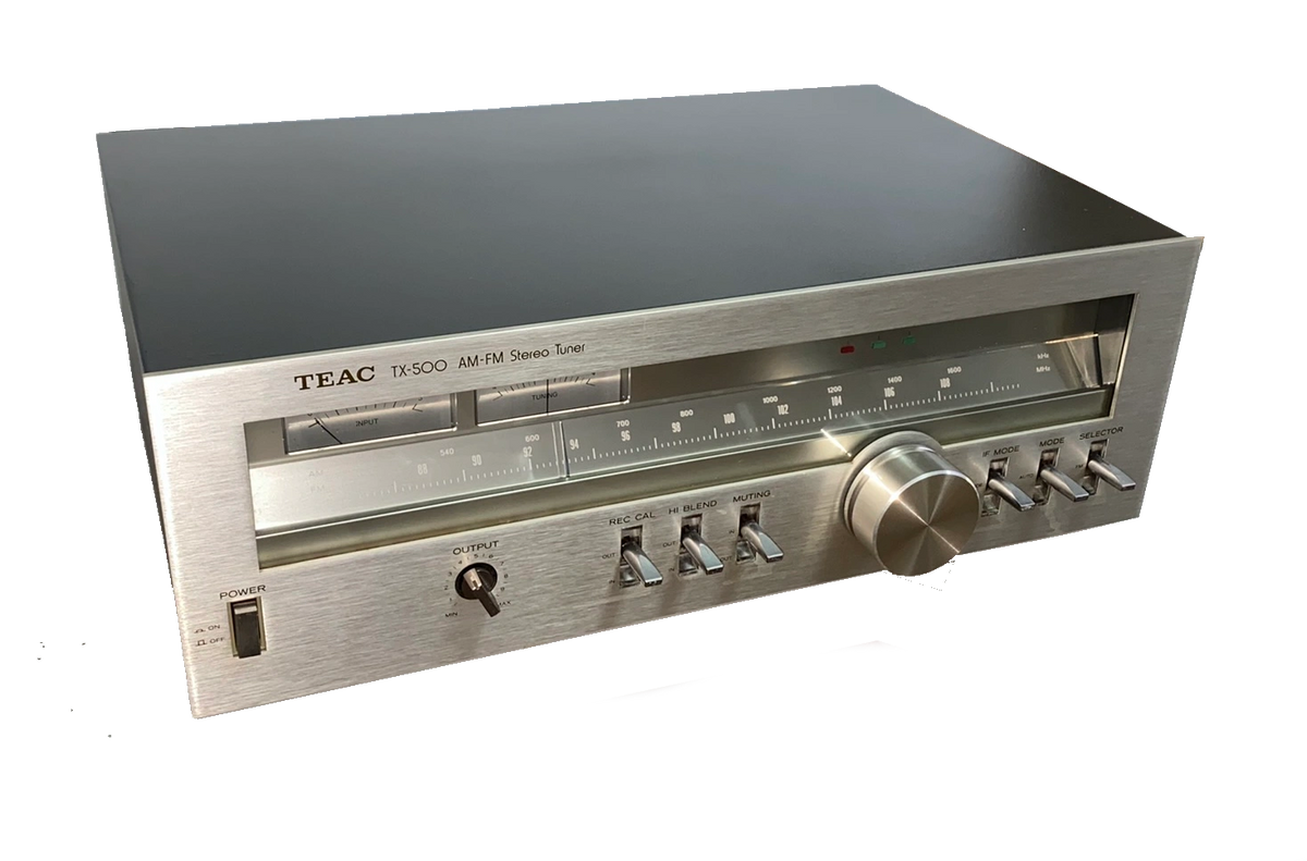 High performance large analogue AM / FM Stereo Tuner TEAC TX-500 TX500 ...