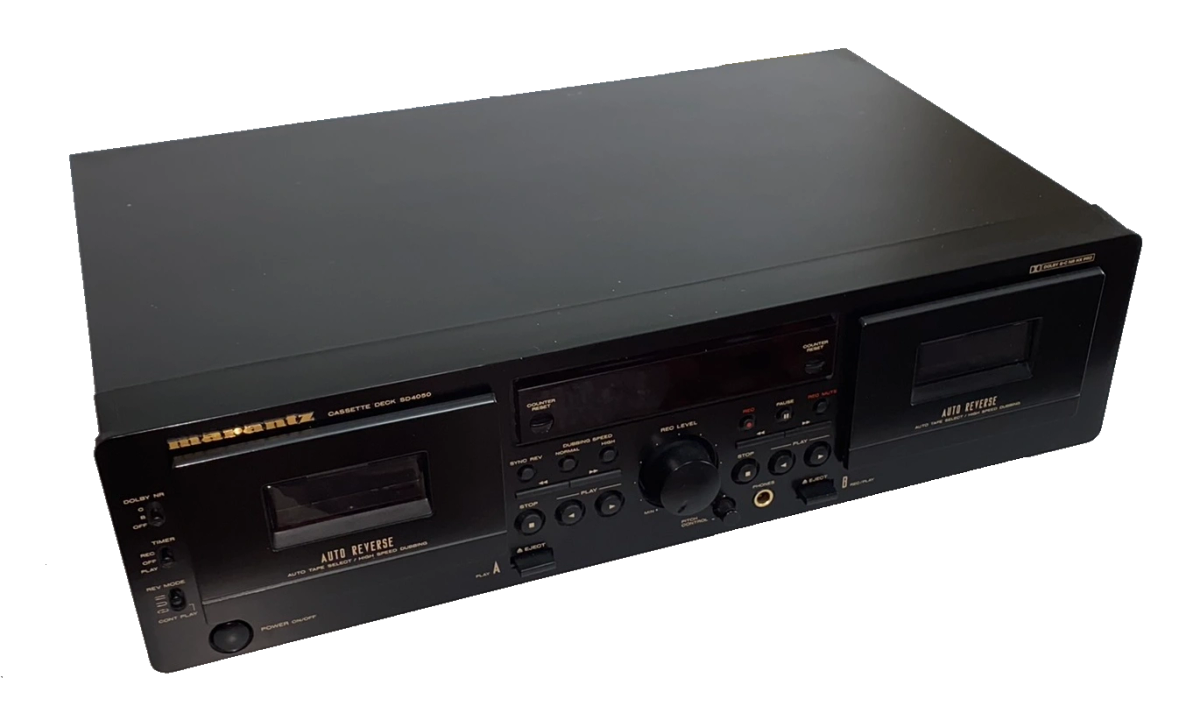 Marantz SD-4050 Dual Cassette Deck Auto reverse both sides, pitch ...