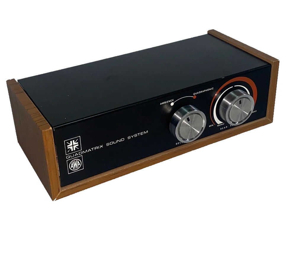 Quadraphonic decoder / Ambient rear channel adaptor Australian AWA ...