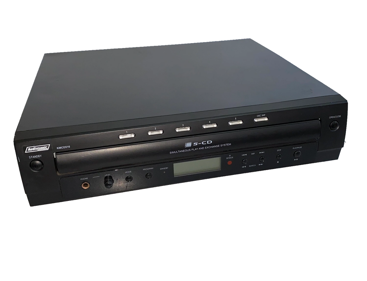 Audiosonic 5 disc Carousel style CD Player KMCD516 c2005
