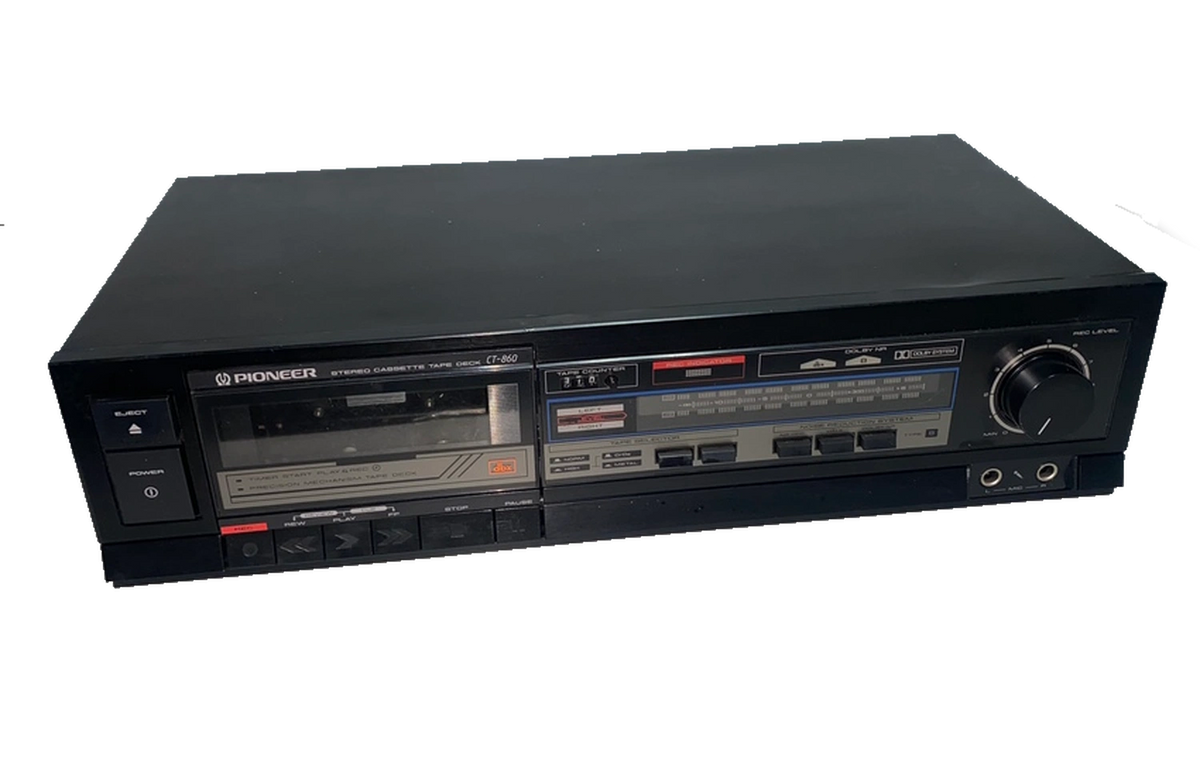 Pioneer CT-860 Front load cassette deck, 3 tape types, Dolby, DBX ...