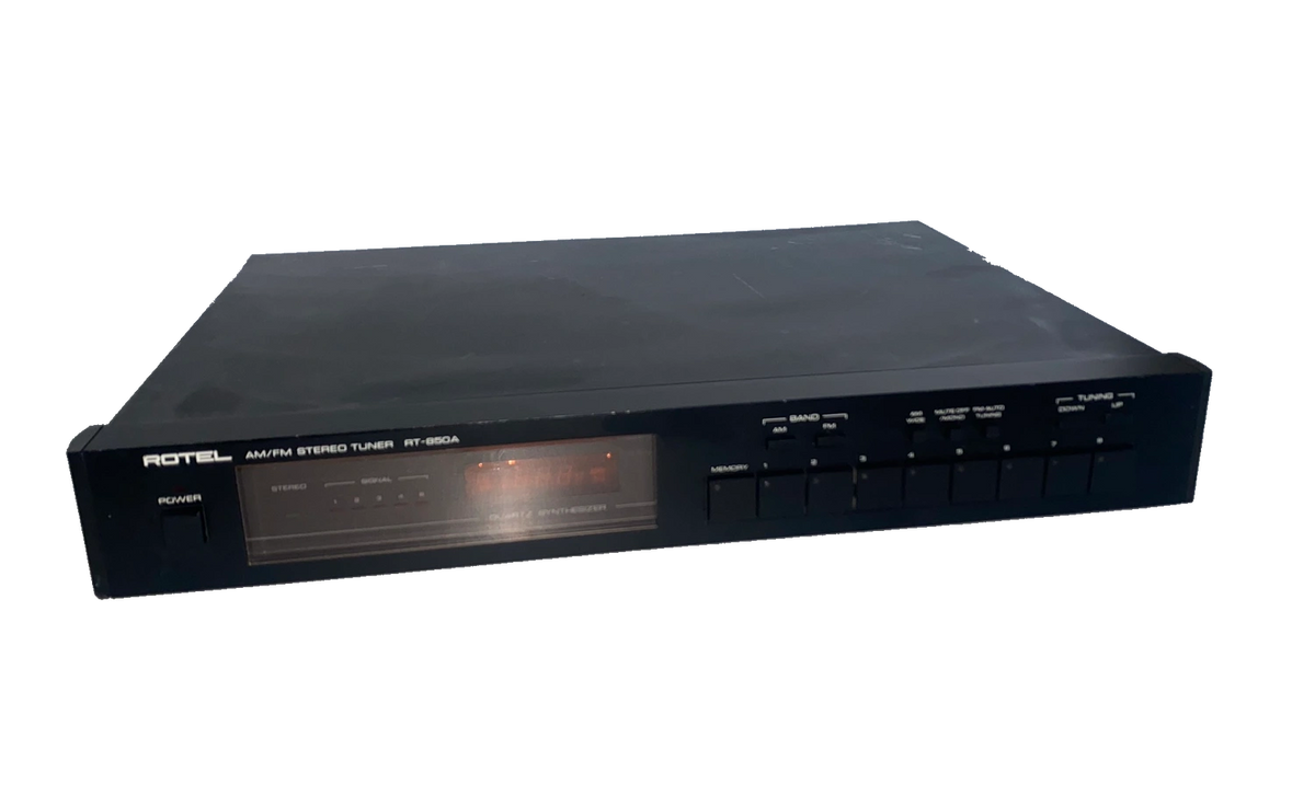 Rotel RT-850A Hi end wide bandwidth AM / FM Stereo tuner RT850 1990