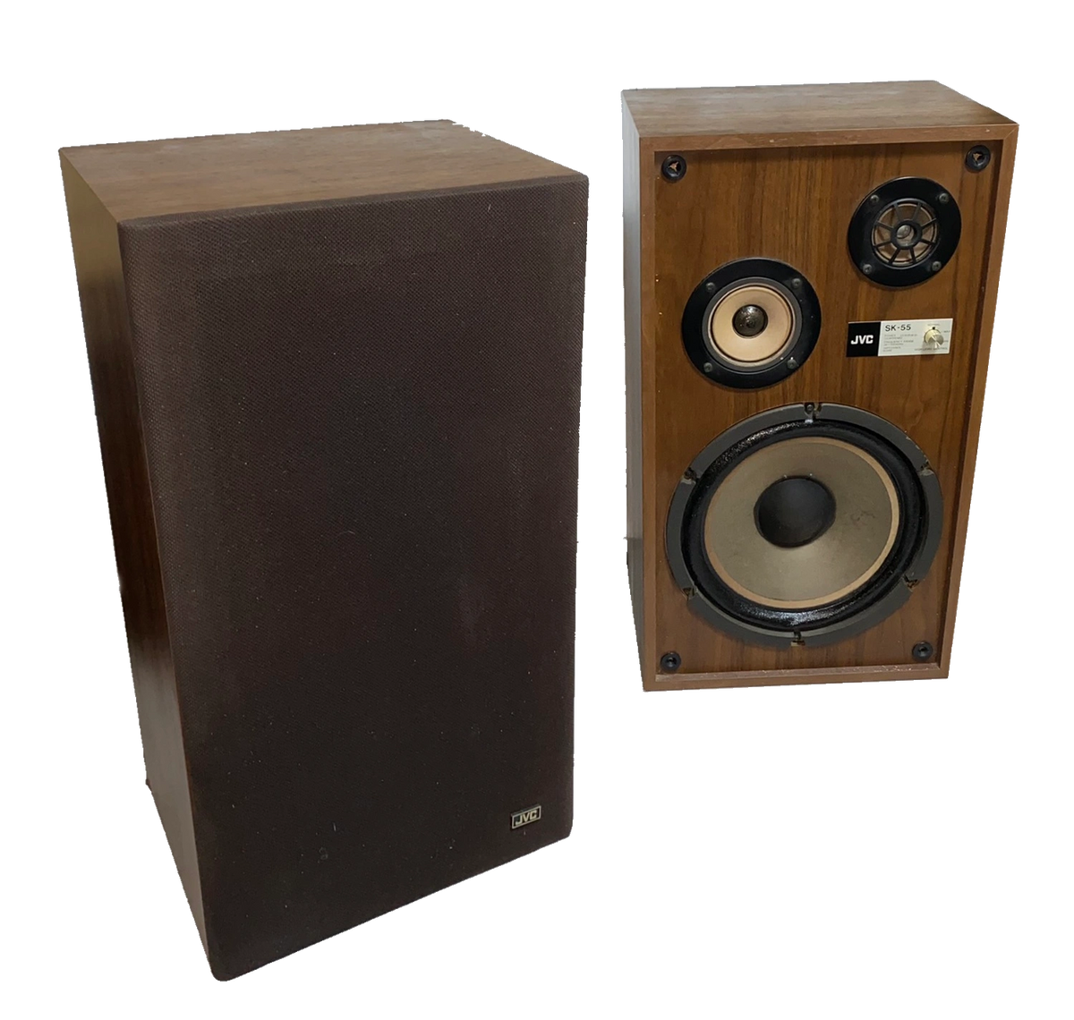 JVC SK-55 10in 3way floor standing / large bookshelf speakers Japan ...