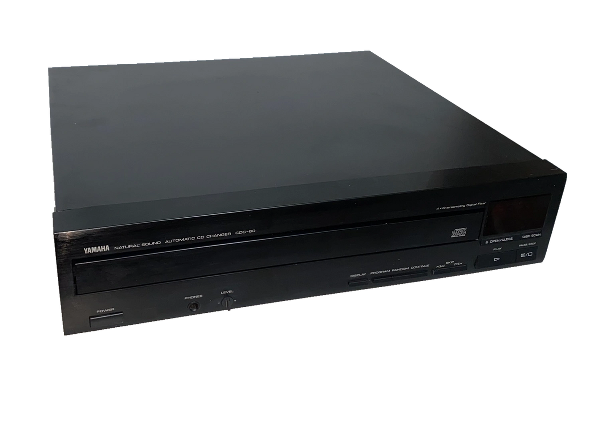 Yamaha CDC-60 (Same CDC-605 ) 5 disc carousel CD Player analogue out 1990