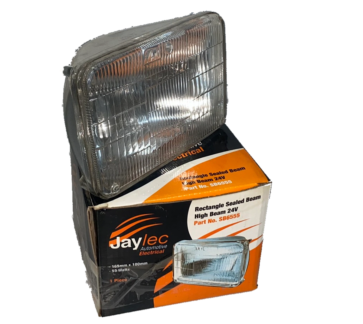 Old School Rectangular Truck Bus Sealed Beam Headlight 165 x 100 (6.5 ...
