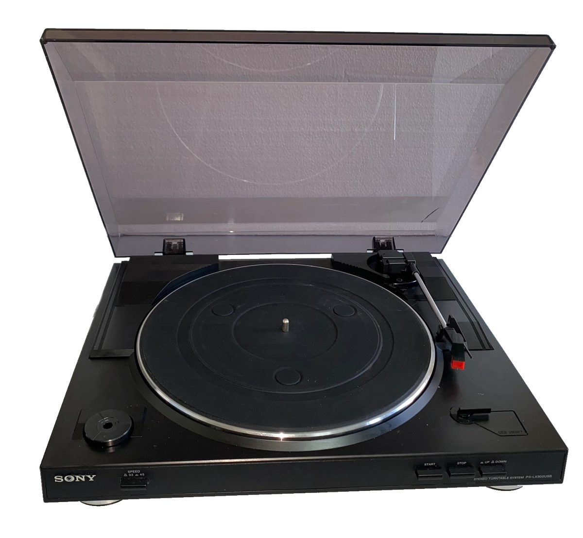 Sony PS-LX300USB Belt drive Full automatic turntable Phono / Line / USB ...
