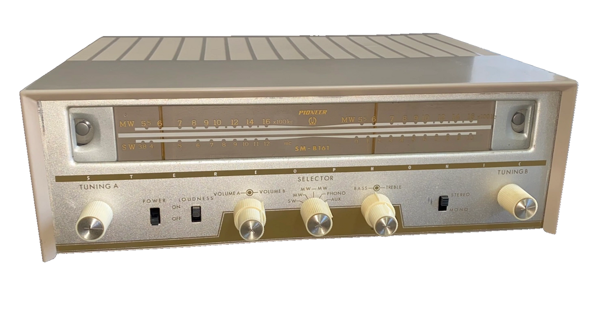 Rare, Beautiful – Pioneer SM-B161 Valve (tube) Receiver Amplifier with ...