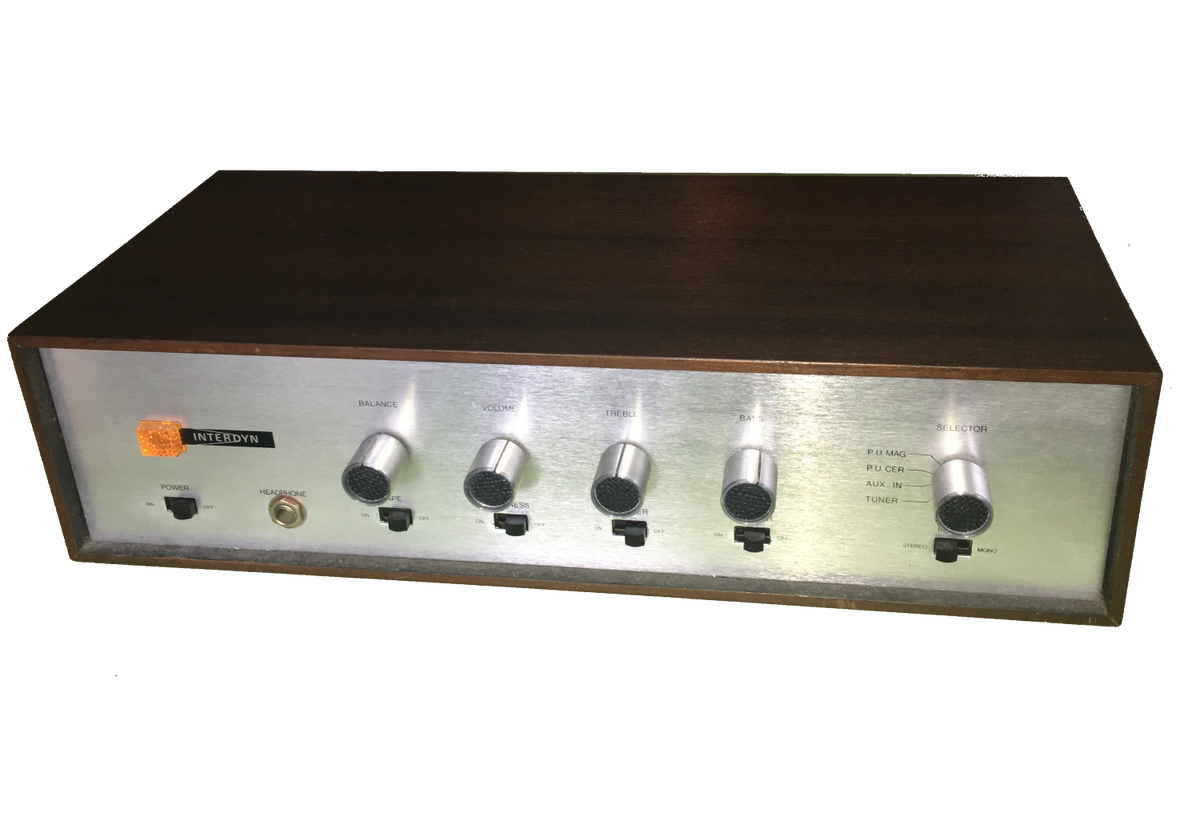 Interdyn X-50 Australian designed / manufactured HiFi amplifier c1970
