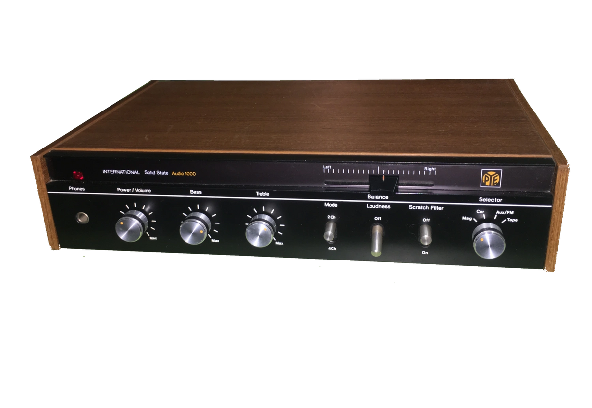 PYE Industries Australia HiFi amplifier International 1000 2 x 12W ...