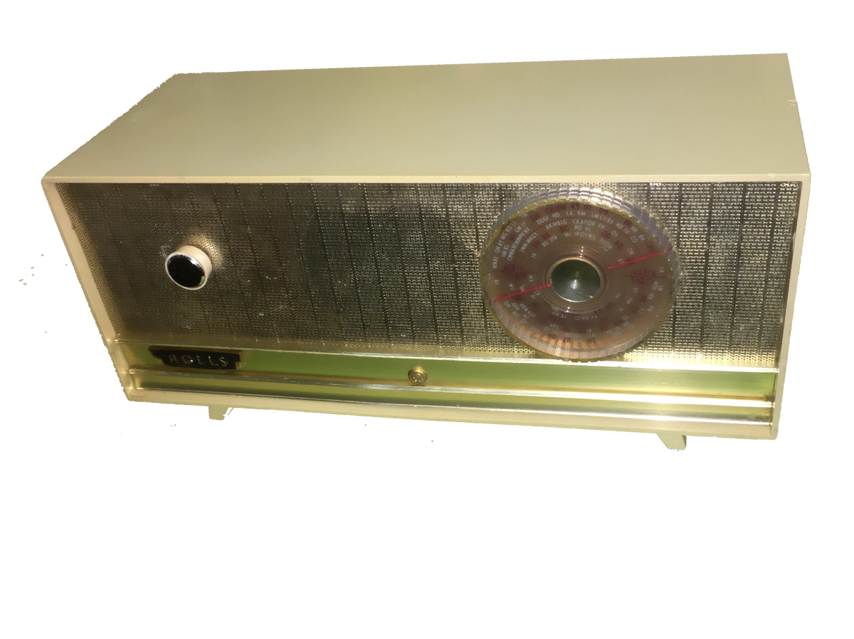 ROLLS 1965 Mantel / Tabletop 4 valve radio Made in Australia