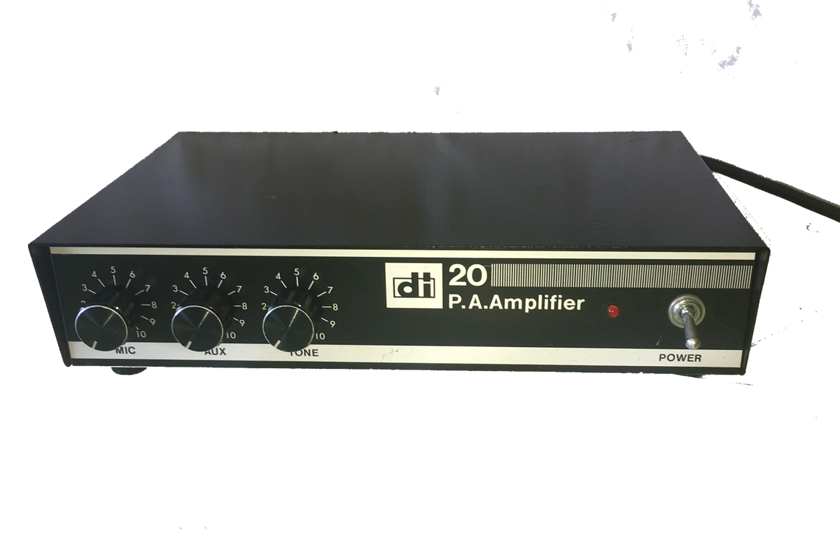 Dimco / Audio Telex “Bulletproof” DI20 20W commercial PA BGM Amplifier ...