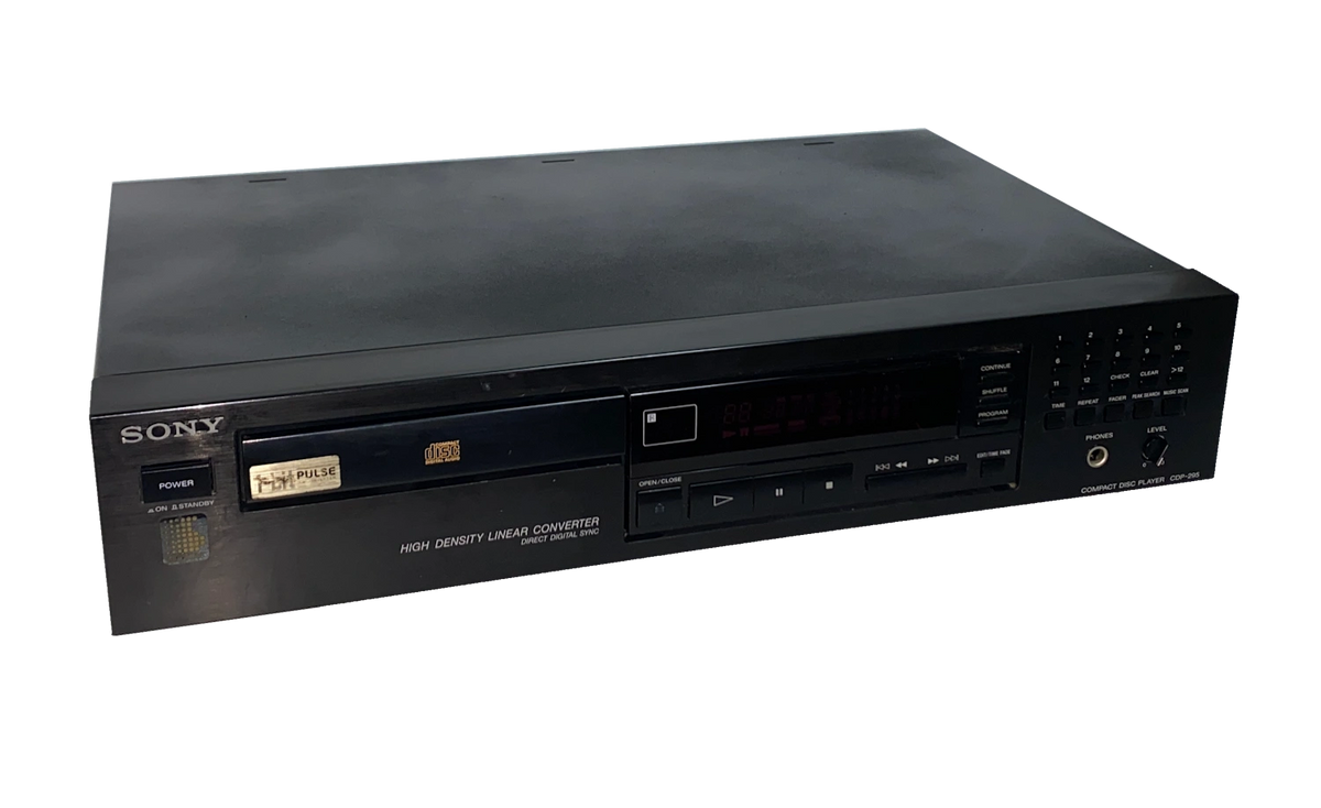 Sony CDP-295 well featured single CD Player Analogue out 1991