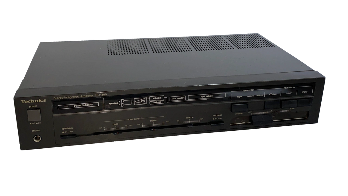 Technics SU-300 2 X 30w Integrated HiFi Amplifier SU300 1986
