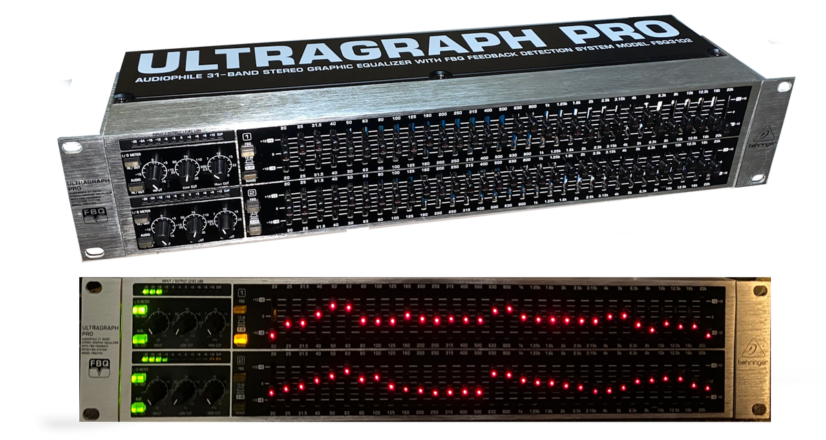 Behringer Ultragraph Pro FBQ3102 2 x 31 band Audiophile Graphic ...