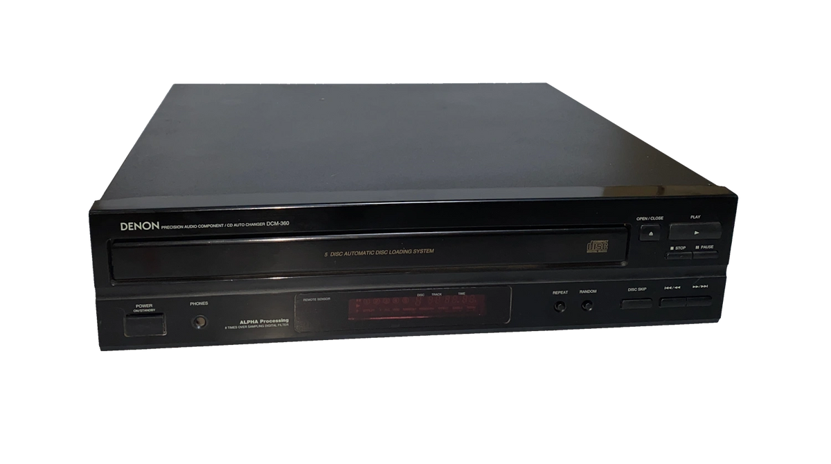 Denon DCM-360 5 disc carousel style high quality CD player analogue out ...