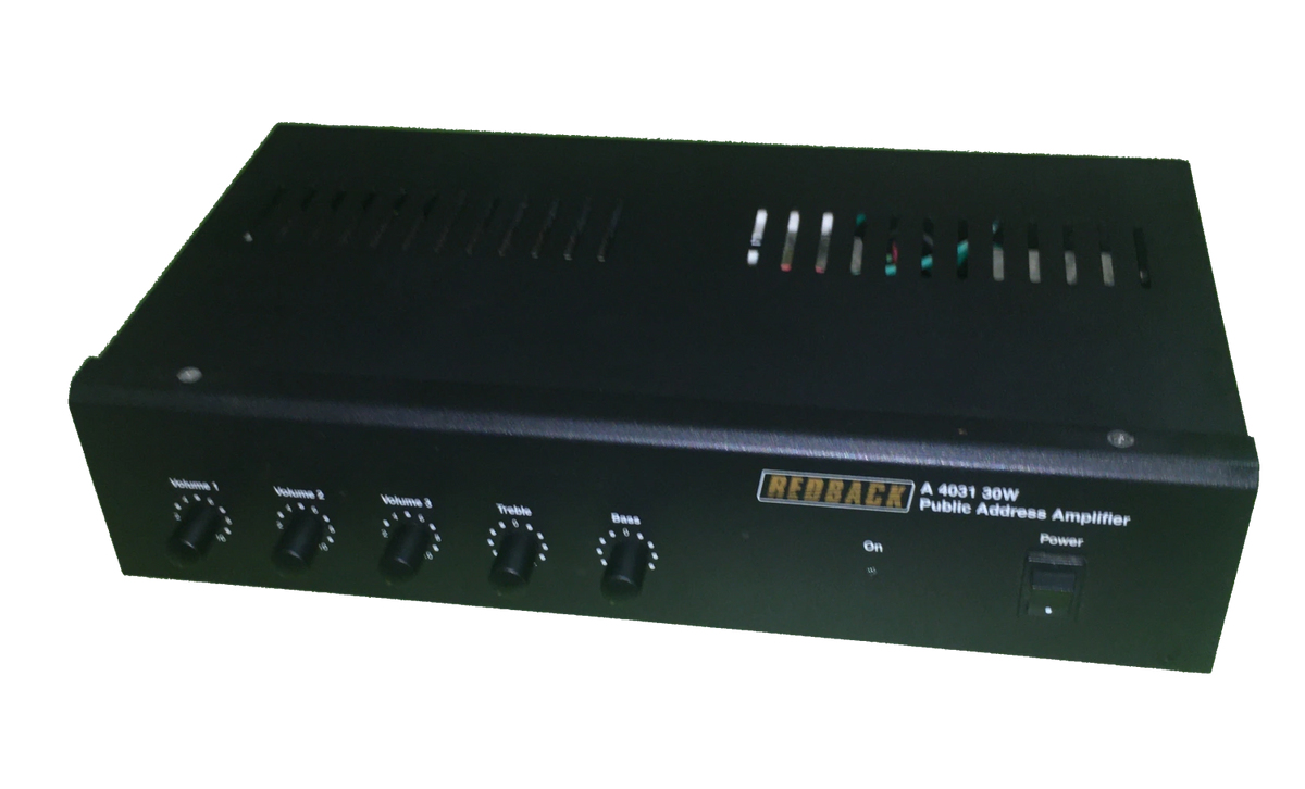 Redback Australian made 30W Commercial / PA / Background music ...