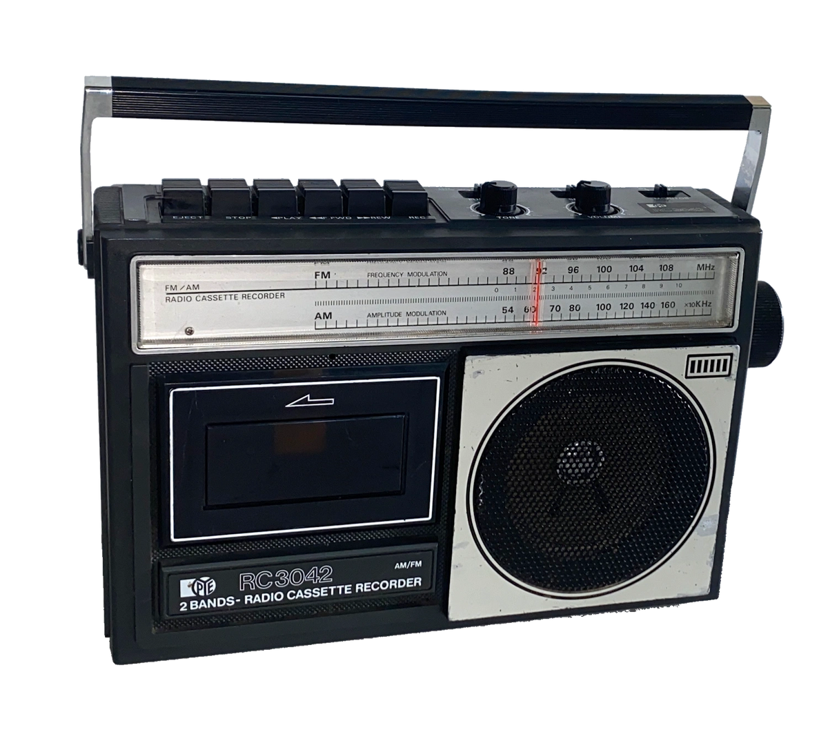PYE Australia RC-3042 AM/FM Radio Cassette Recorder 1980 RC3042