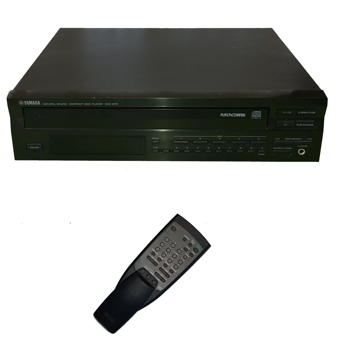 Yamaha 5 Disc Hot Change Carousel CD Player CDC-675 Analogue and ...