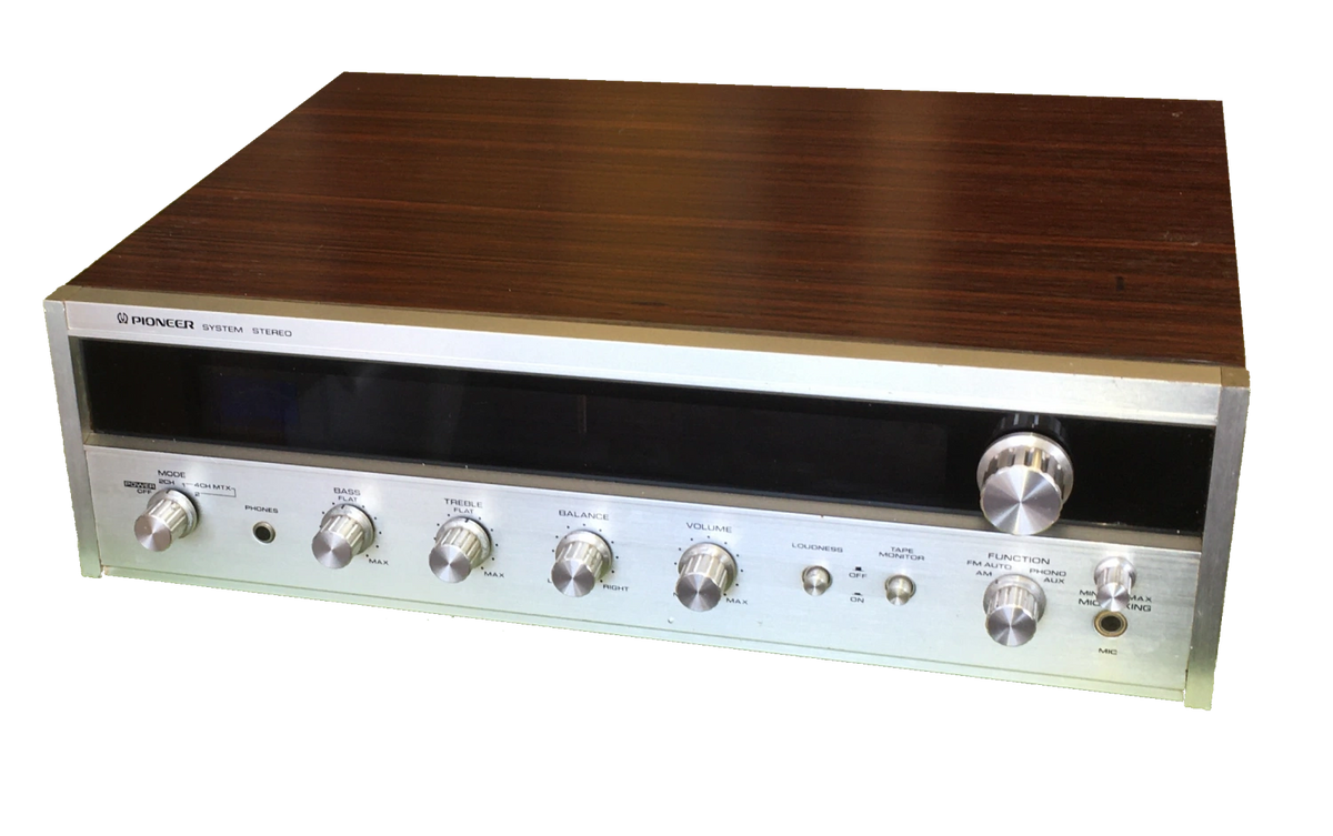 Pioneer Rondo 3000 Amplifier Receiver (stereo or 4ch matrix) Silver ...