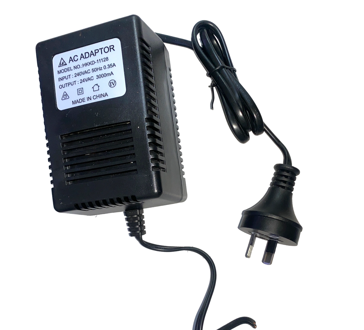 Plug in 24Vac 3000mA 3A Transformer Power Supply Adaptor enclosed with ...