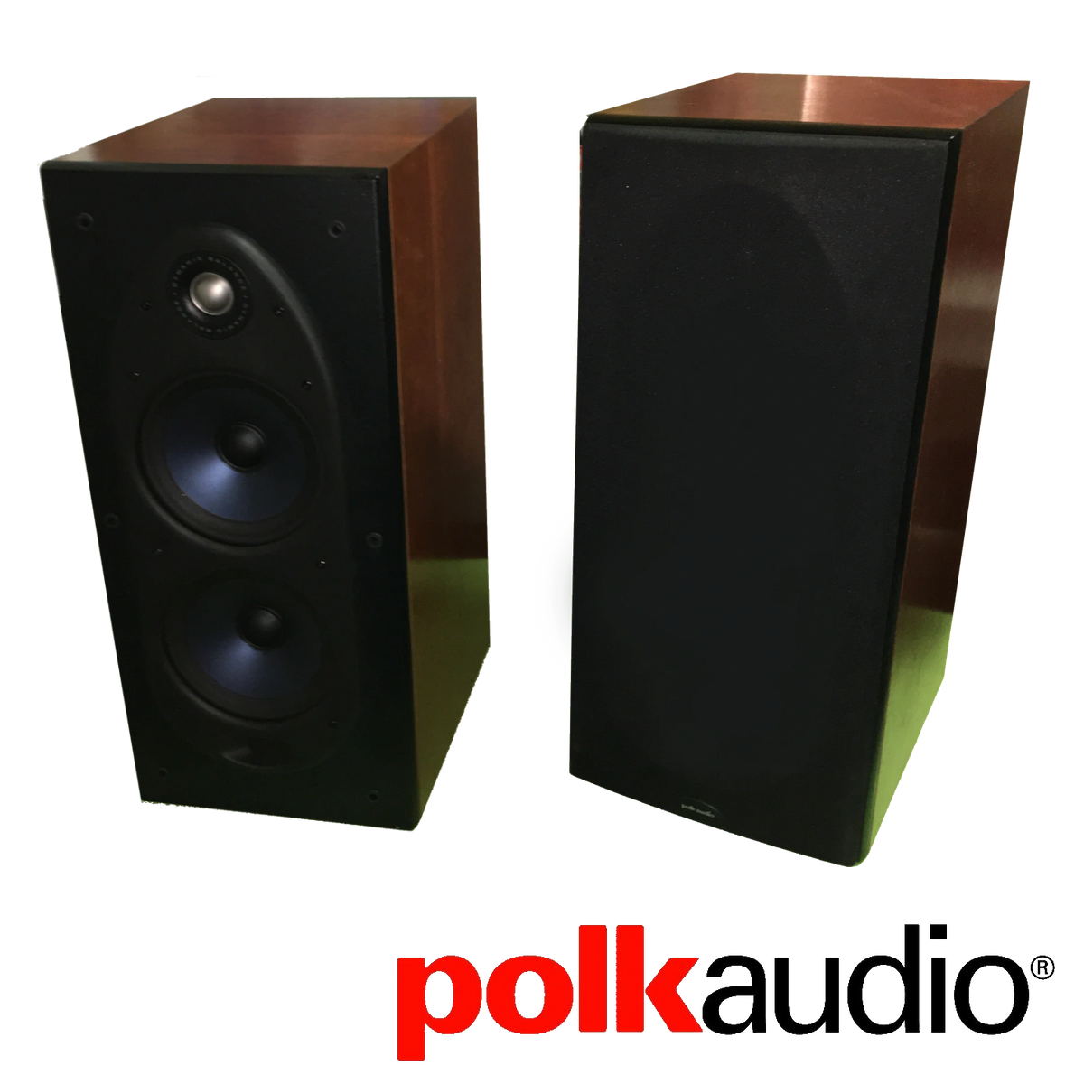 Polk Audio RT55i Speakers (use as large bookshelf or compact floor ...