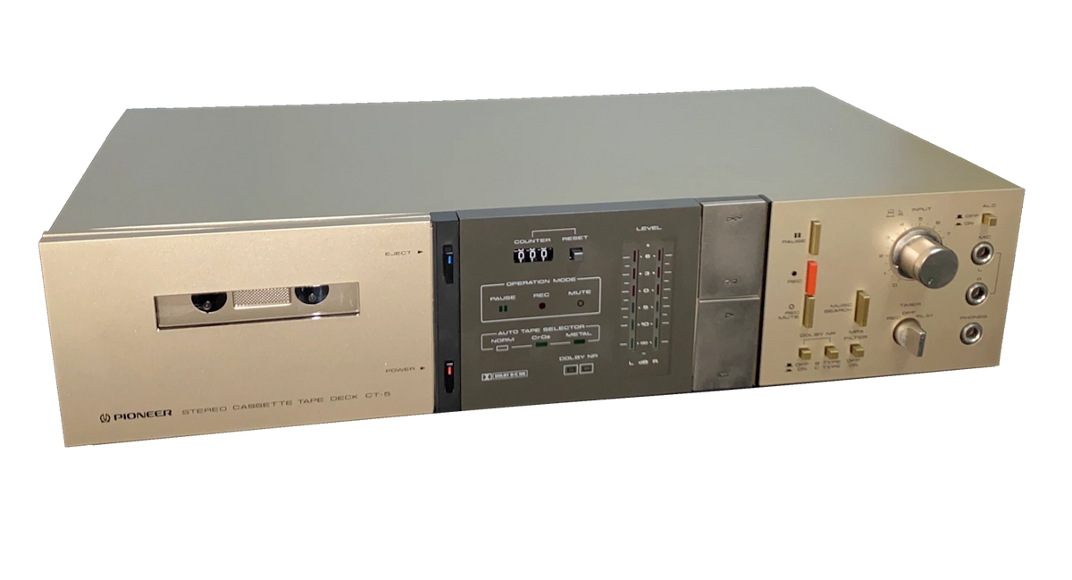Superb Pioneer CT-5 Full logic controlled Cassette Deck, Dolby B C, 3 ...