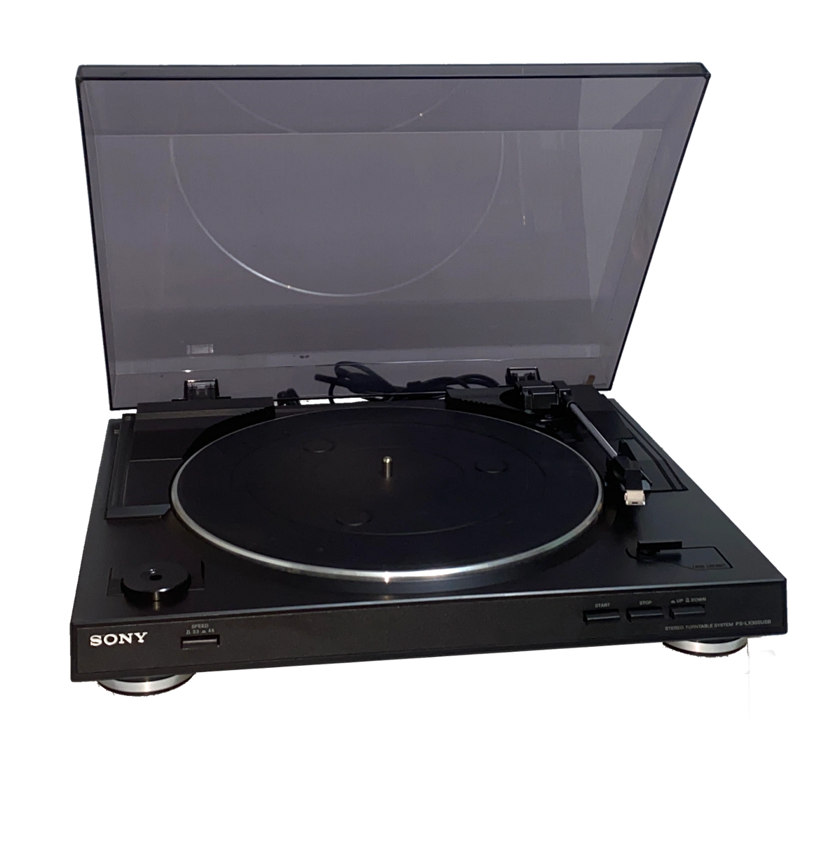 Sony PS-LX300USB Belt drive Fully automatic turntable Phono / Line ...