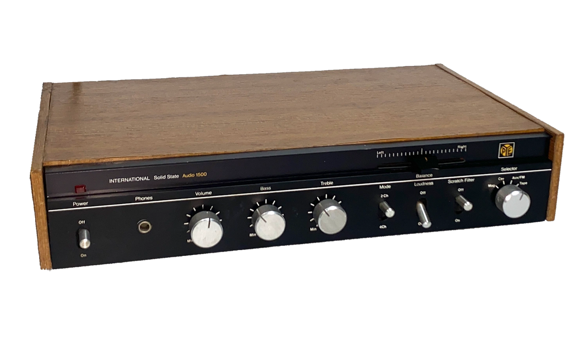 PYE Australian made HiFi amplifier International Audio 1500 2 x 18W ...