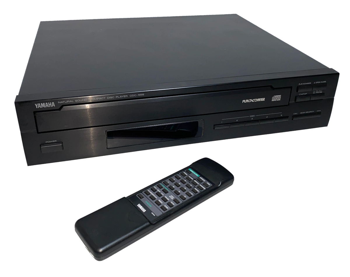 Yamaha 5 Disc Hot Change Carousel CD Player with remote CDC-555 ...