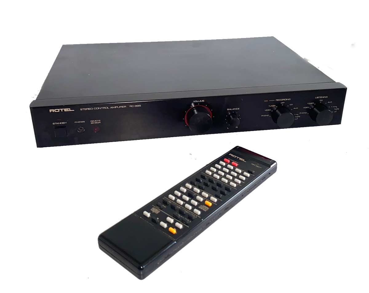 Rotel RC-995 Audiophile Stereo Control Preamplifier with Remote Control ...