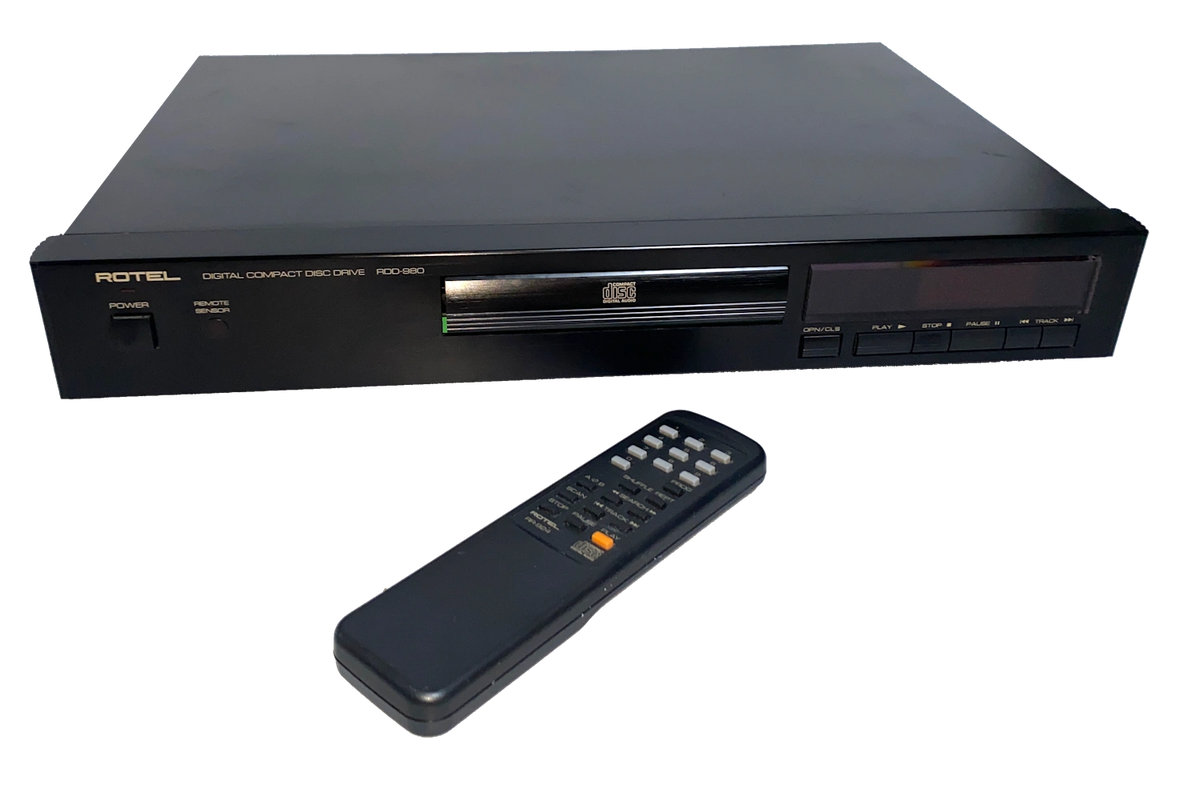 Rotel RDD-980 Hi end Digital CD Drive (CD Player, digital only outputs ...
