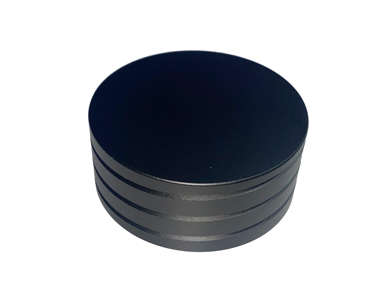 Big 450g Record Puck / weight / stabiliser Solid aluminium, black