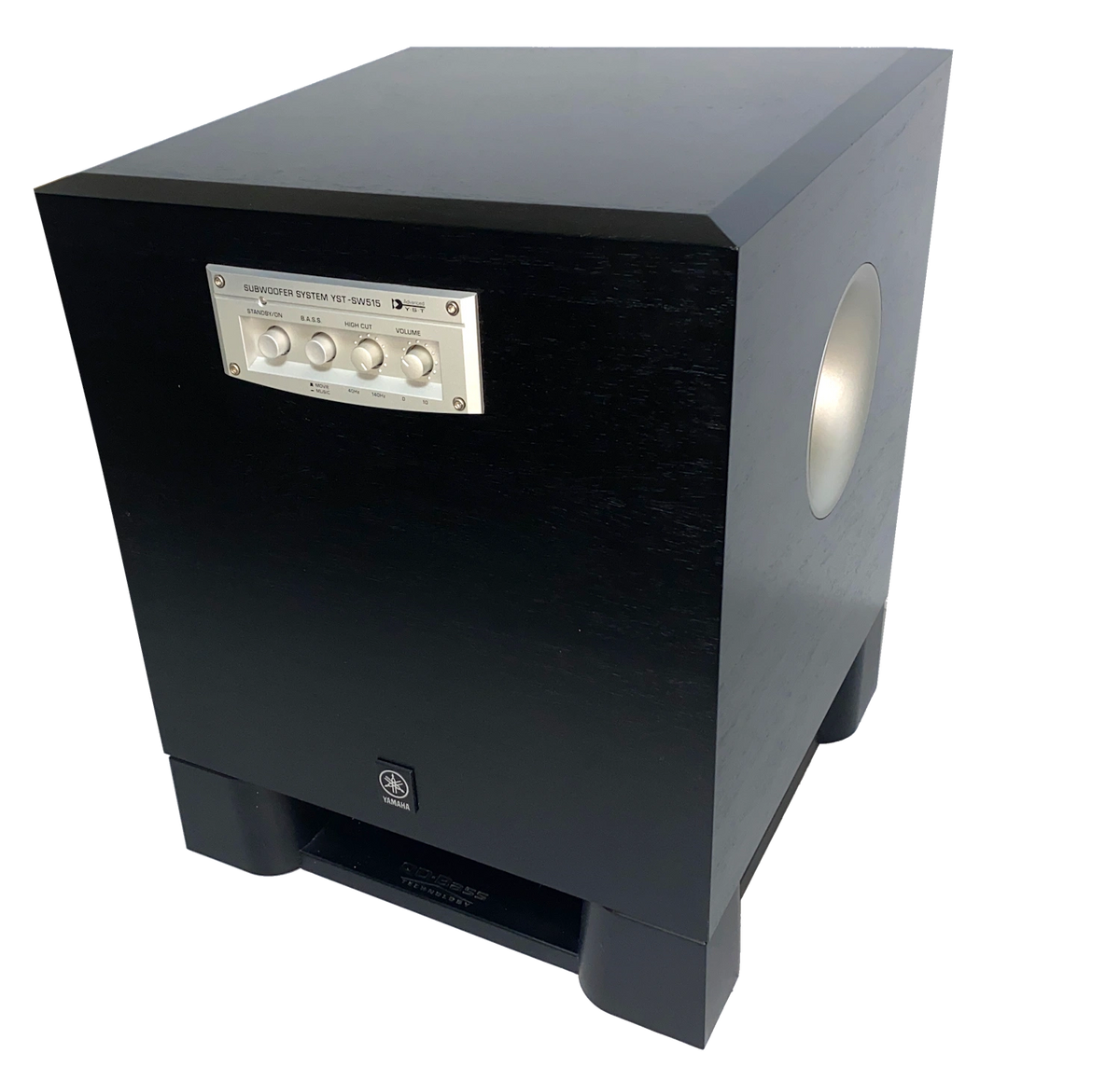 Capable Yamaha YST-SW515 Powered Subwoofer Downfiring 10” 250W Black 2009