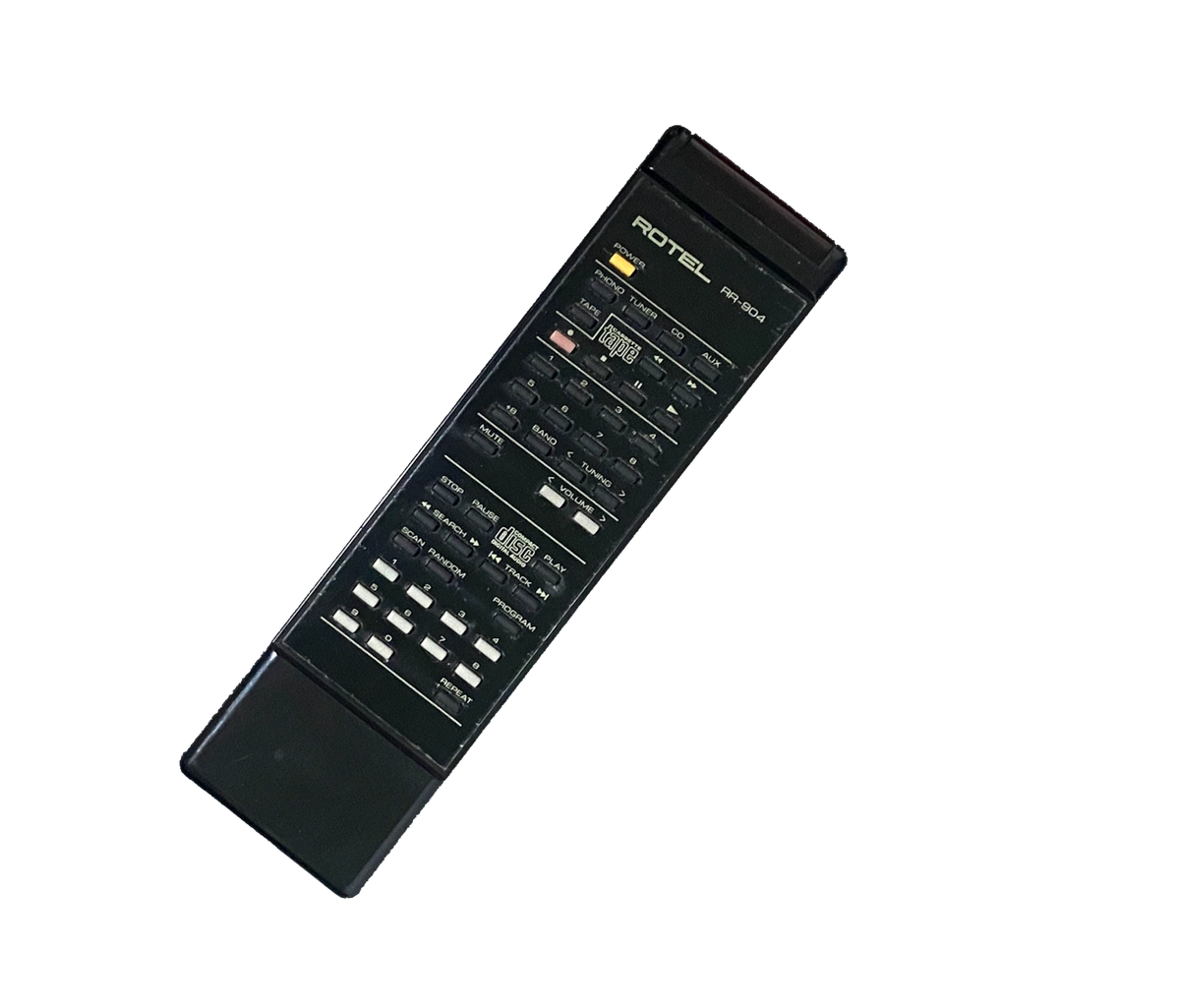 Rotel RR-904 Remote control suits RTC-950AX receiver, 90s Rotel CD ...