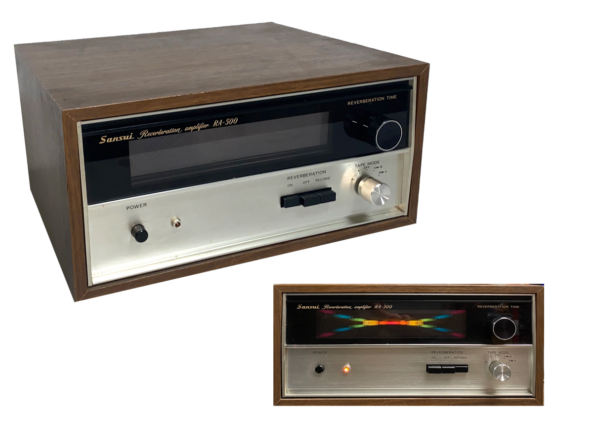 Sansui RA-500 Reverbation Amplifier (Analogue Reverb) 1976