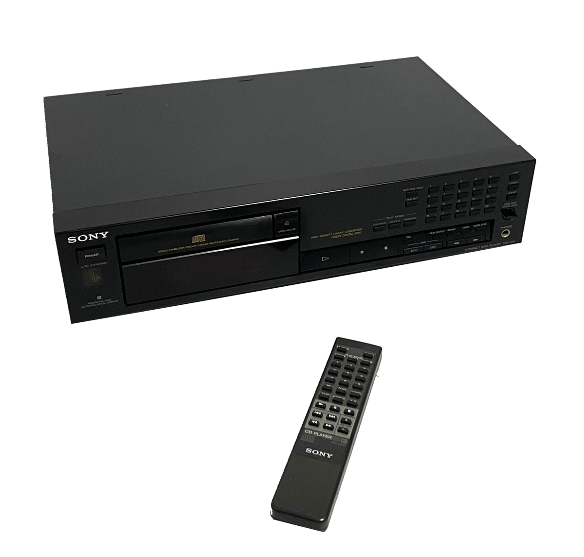 Sony CDP-591 CD CD-R CD-RW Player inc remote control 1992 CDP591