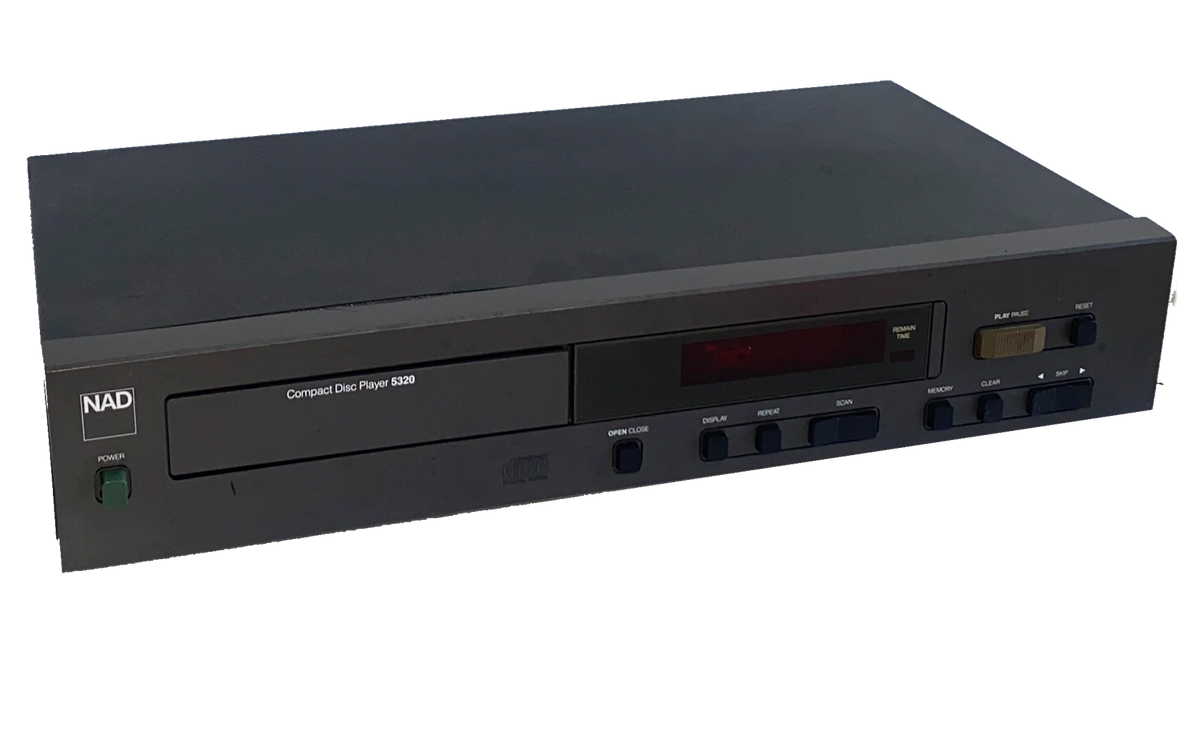 NAD 5320 single disc CD Player, analogue only out 1990
