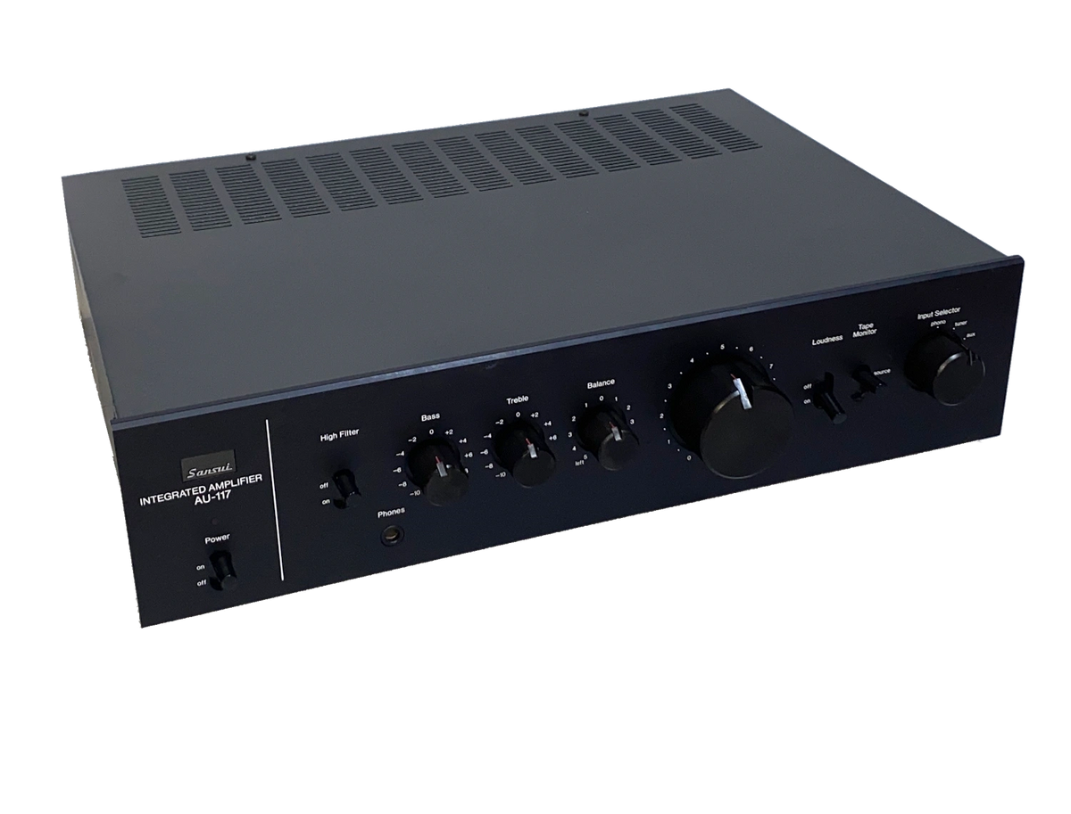 Giant killer – Sansui AU-117 2x15W 2x20W Amplifier 1978 AU117
