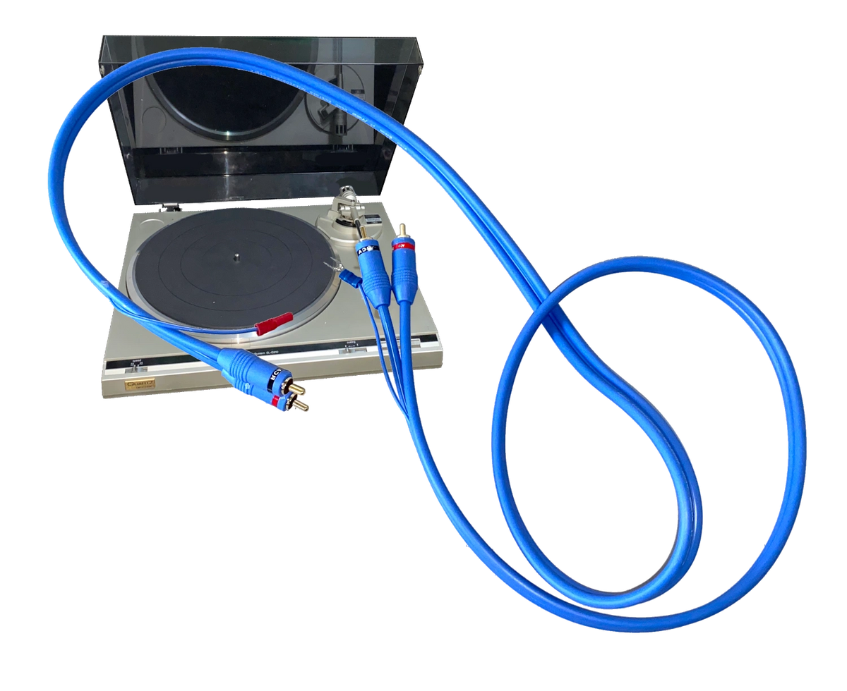 Quality RCA to RCA Audio lead with additional ground wire and fittings ...