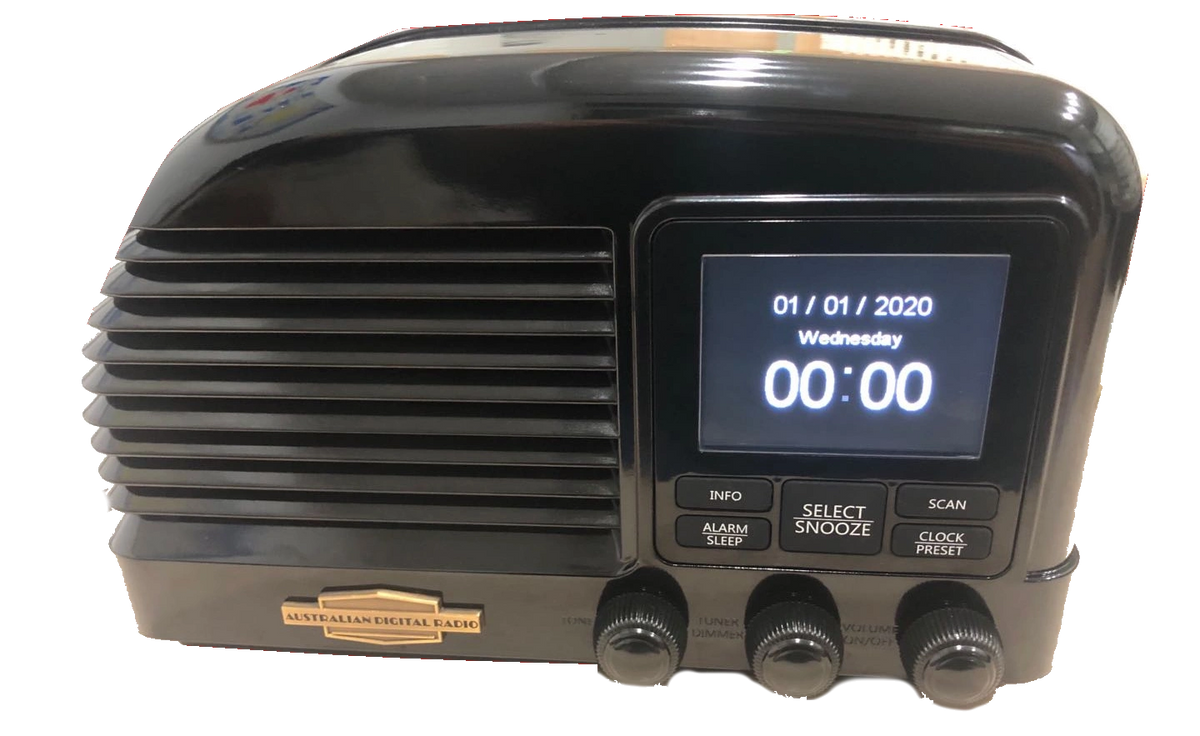 New ADR ‘LIL LOTTIE Modern digital radio meets 1946 Australian Art Deco ...