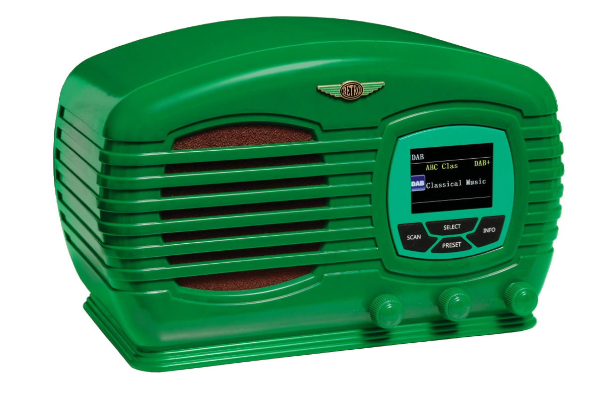 New “THE RETRO” Modern digital radio meets 1947 Australian Art Deco ...