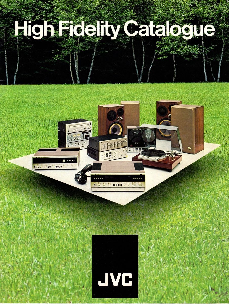 JVC Hi-Fi Catalogue 1975 16 pages glossy colour