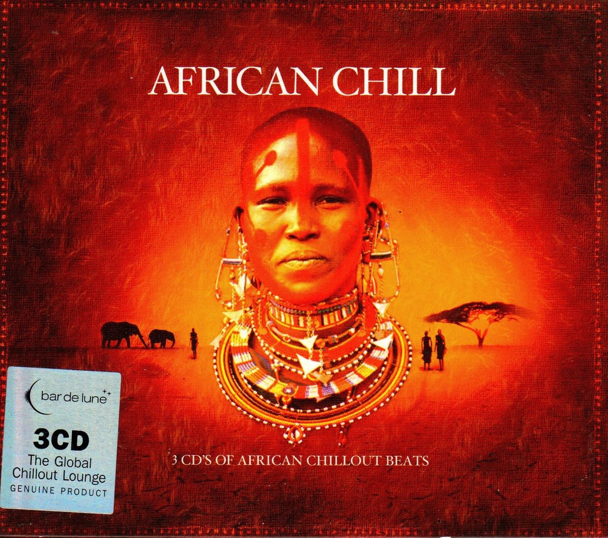 3 CD Set, Compilation, AFRICAN CHILL, Electronic, Folk, World, & Country